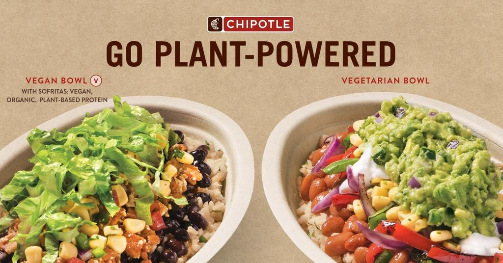 Chipotle's New Vegan and Vegetarian Bowls Take Out the Guesswork