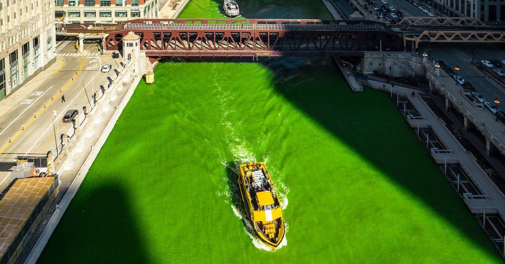 The Environmental Impact of Dyeing Chicago's Green River