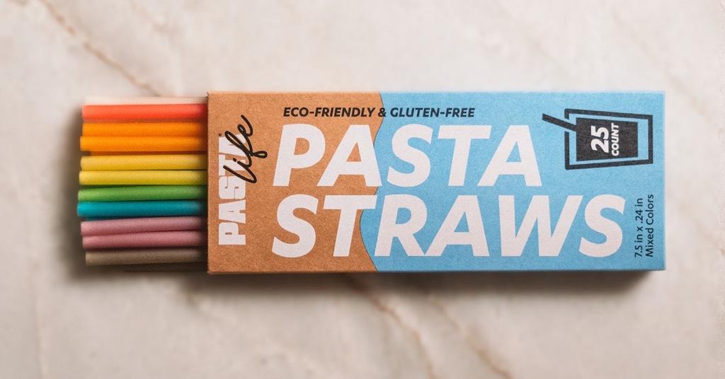 Gluten-Free Pasta Straws Are an Eco-Friendly, Single-Use Alternative