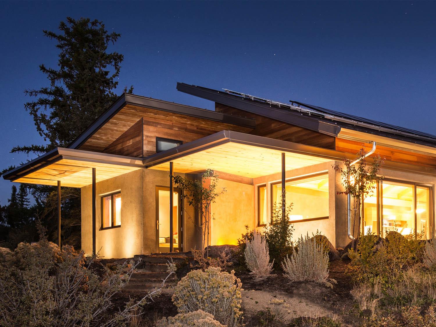 Oregon Couple Creates Green Home That Runs On Renewable Energy