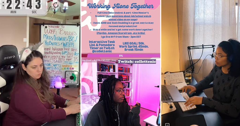 Body Doubling for ADHD: How Livestreaming Can Help You Focus