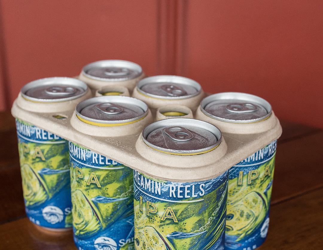 Florida's SaltWater Brewery Brings Biodegradable Six-Pack Rings to Market