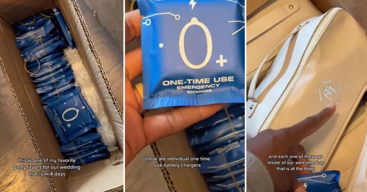 Are Single-Use Chargers a Good Gift for Wedding Guests?