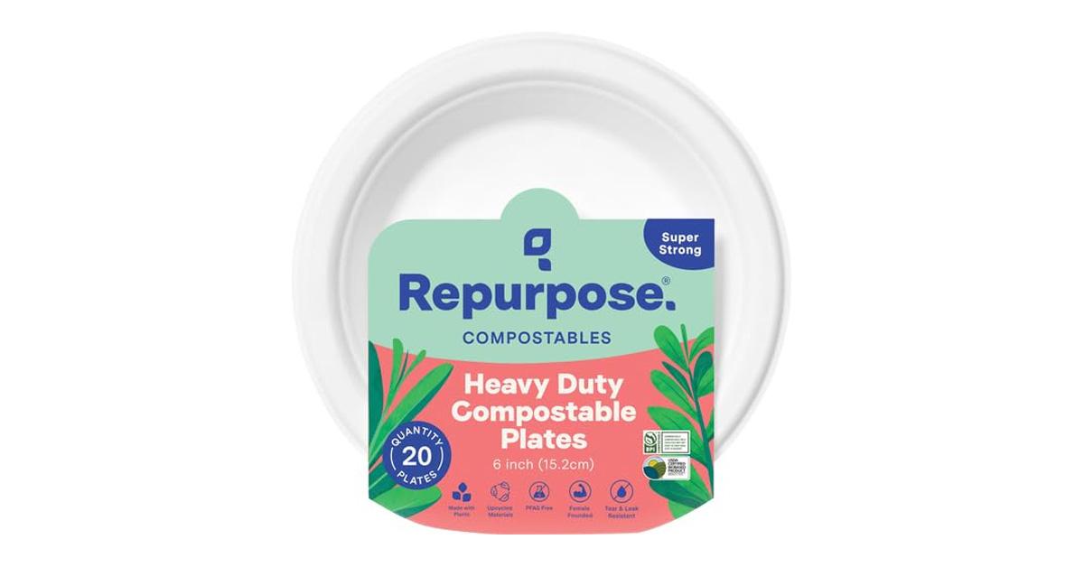 Eco-Friendly Disposable Plates Made of Clever, Compostable Materials