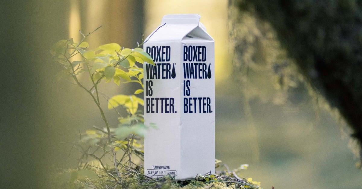 Is Boxed Water Actually Better? What to Know About Single-Use Packaging