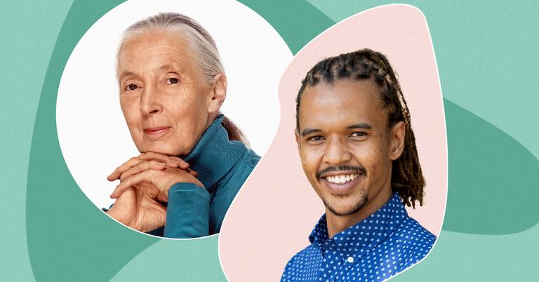 Jane Goodall Works With Her Grandson Merlin van Lawick on Conservation