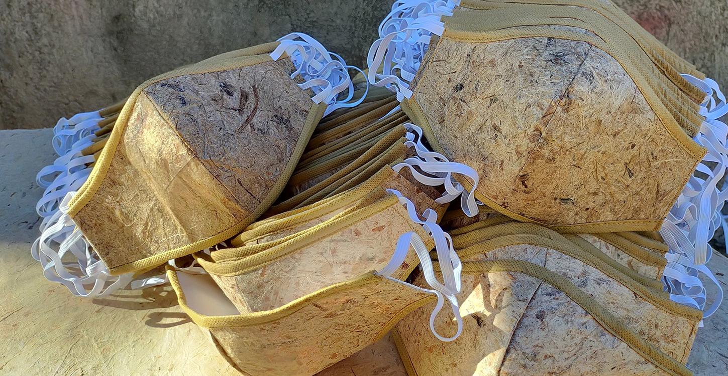 Abaca Leaf Fiber Face Masks Are Biodegradable And Medical Grade