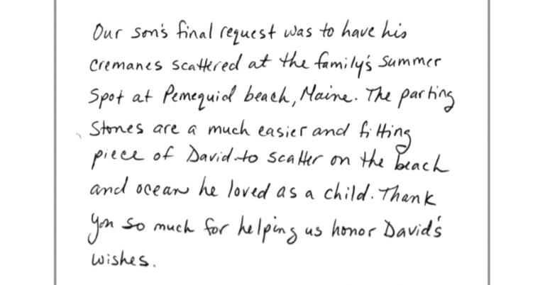 Parting Stone Founder Talks Scattering Cremated Remains Sustainably ...