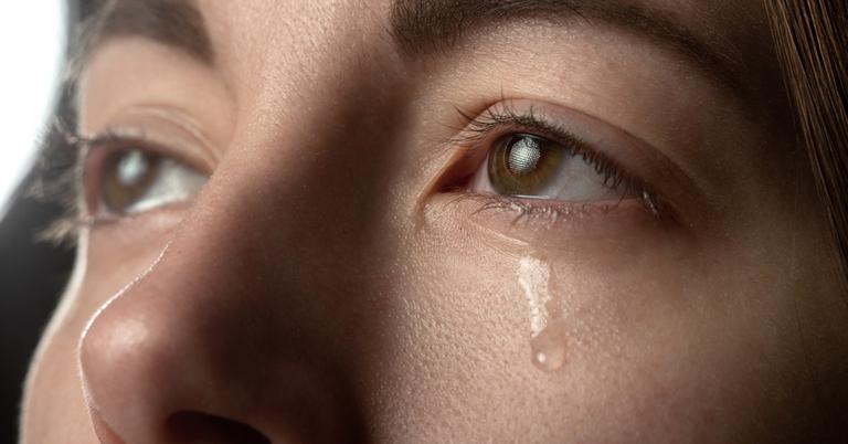 Why Does My Skin Glow After Crying? This Reaction, Explained