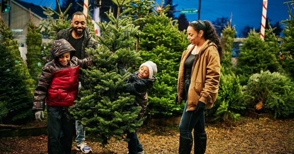 What President Banned Christmas Trees?