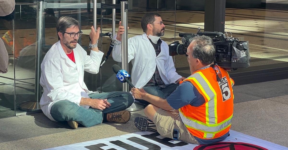 NASA Scientist Peter Kalmus on Civil Disobedience in Climate Action