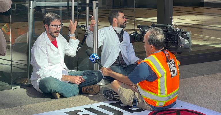 NASA Scientist Peter Kalmus on Civil Disobedience in Climate Action