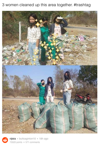 #TrashTag Has Gone Viral Encouraging People to Clean Up Garbage