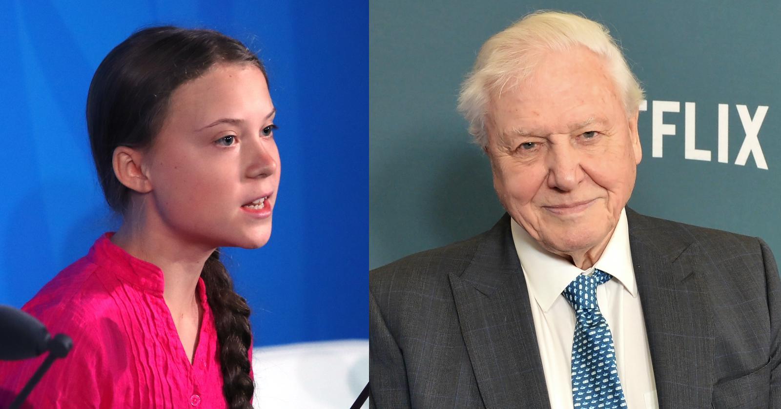 Greta Thunberg Receives Praise From David Attenborough