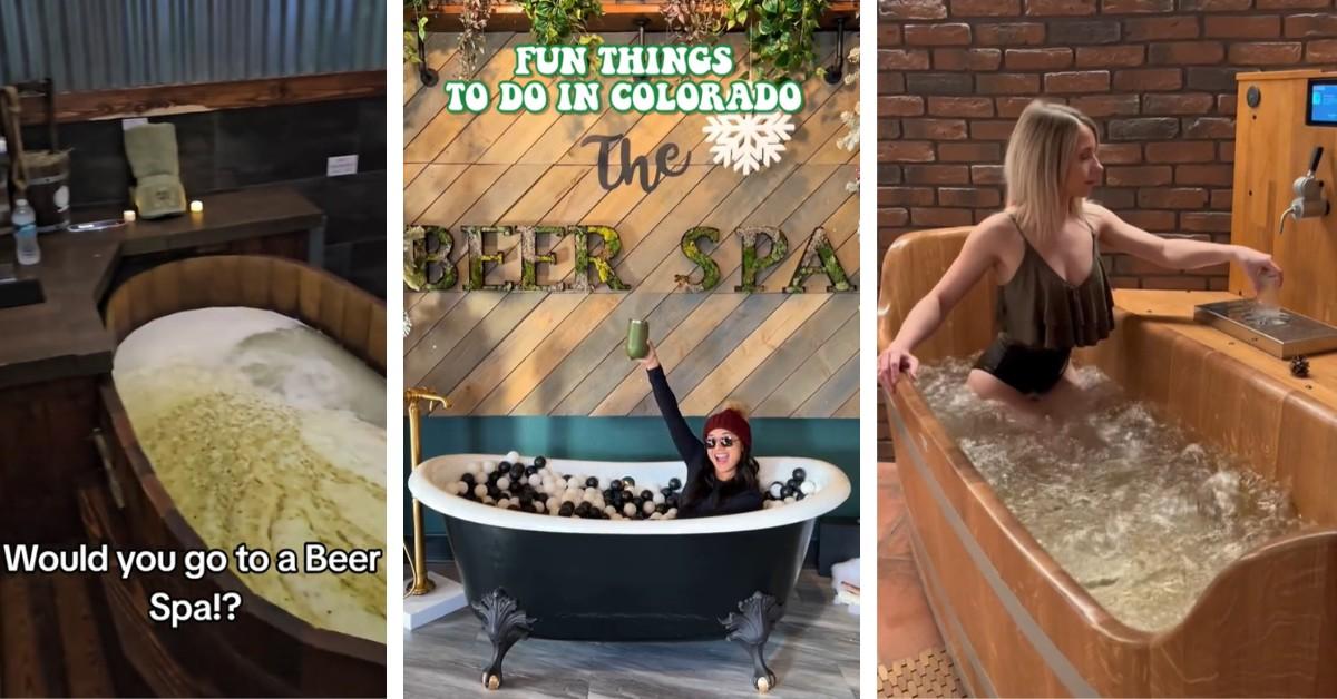Beer Spas Are Becoming Popular Getaway Destinations
