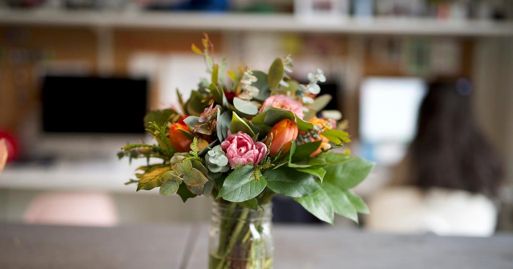 Look Inside The Workspace Of A Sustainable Florist Shop