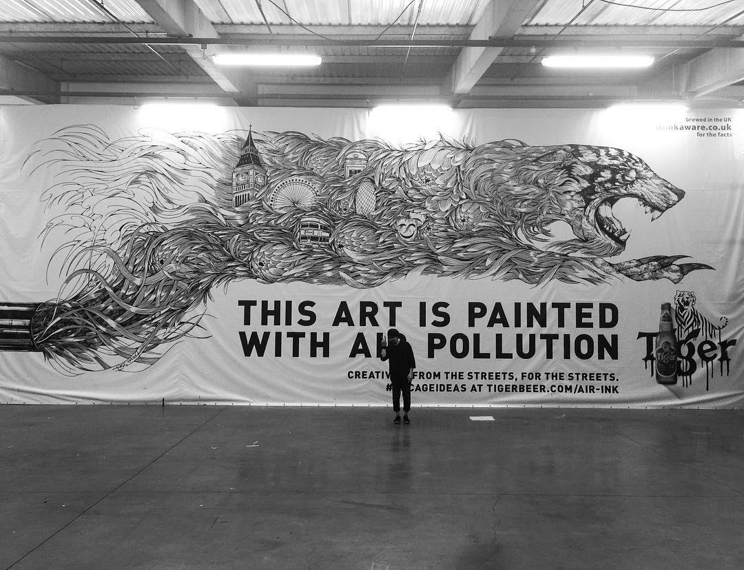 Scientists Transform Polluted Air Into Ink For Artists