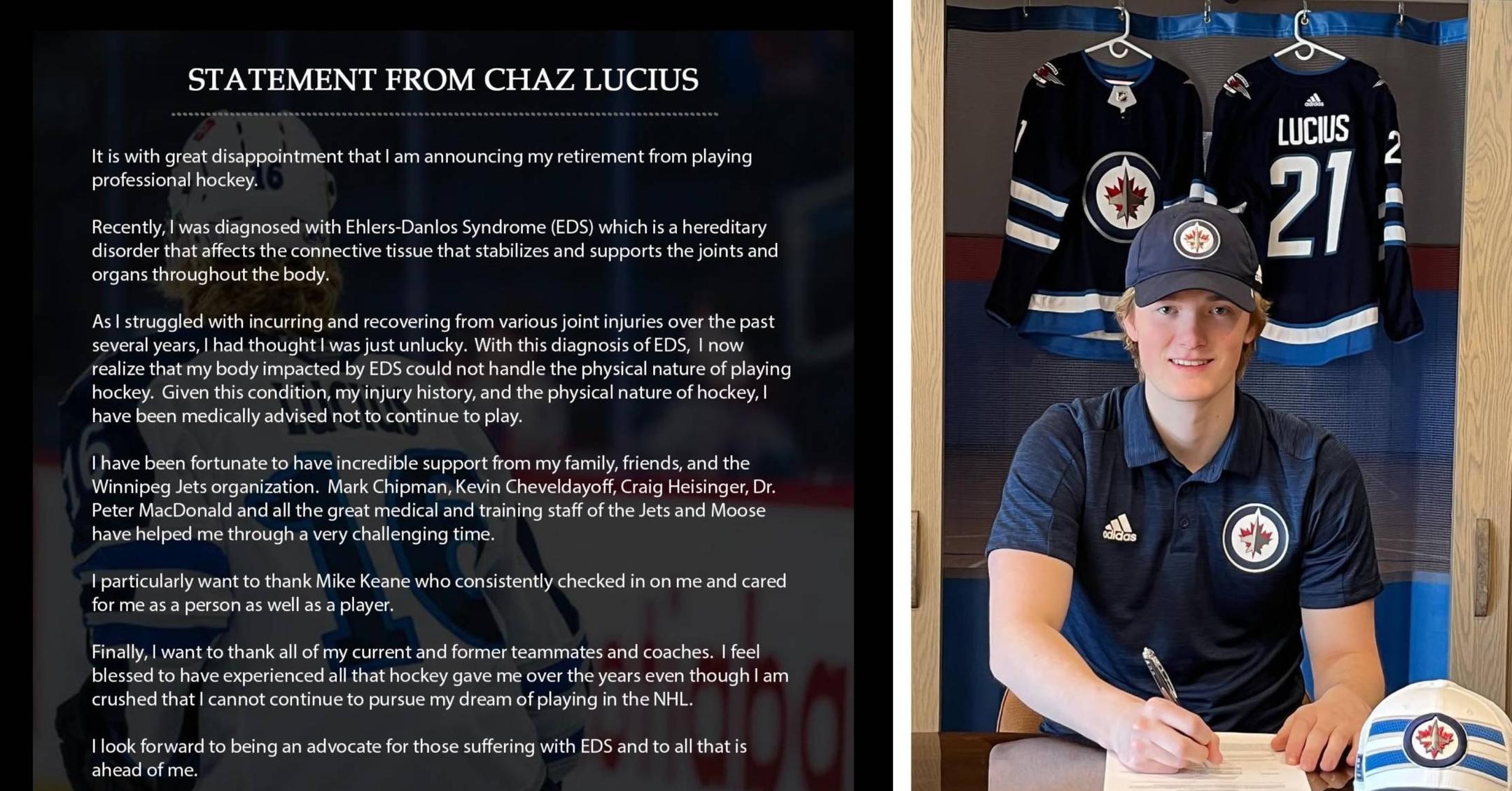 Chaz Lucius Retires Due to Ehlers-Danlos Syndrome — What Is It?