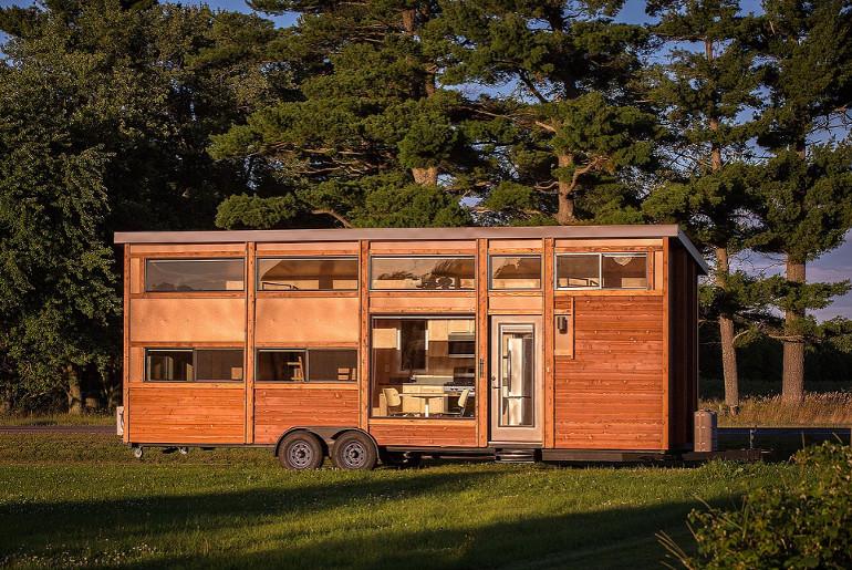 Escape Tiny Home Trailer Enables Off-Grid Living