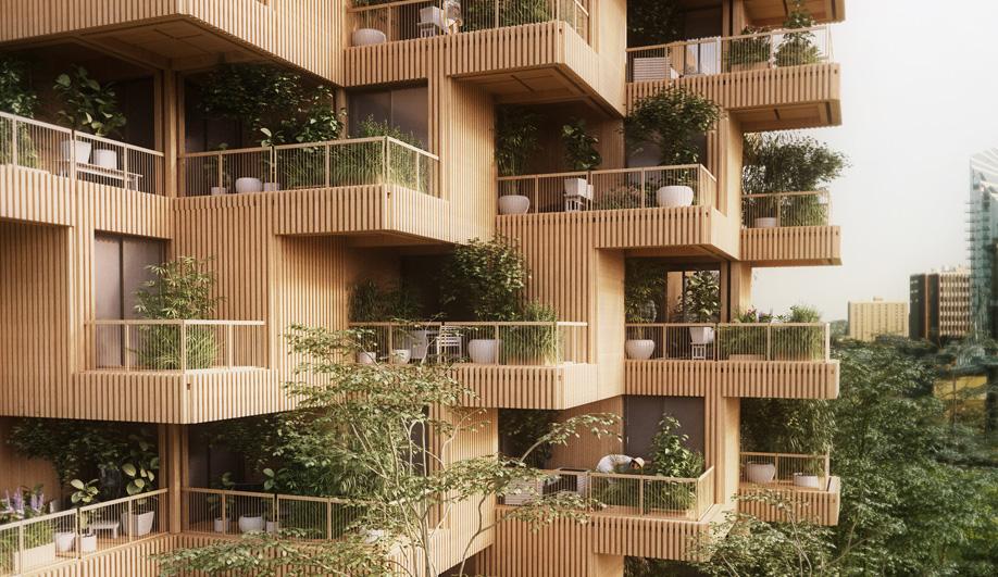 Toronto Tree Tower Brings Nature to Urban High-Rises