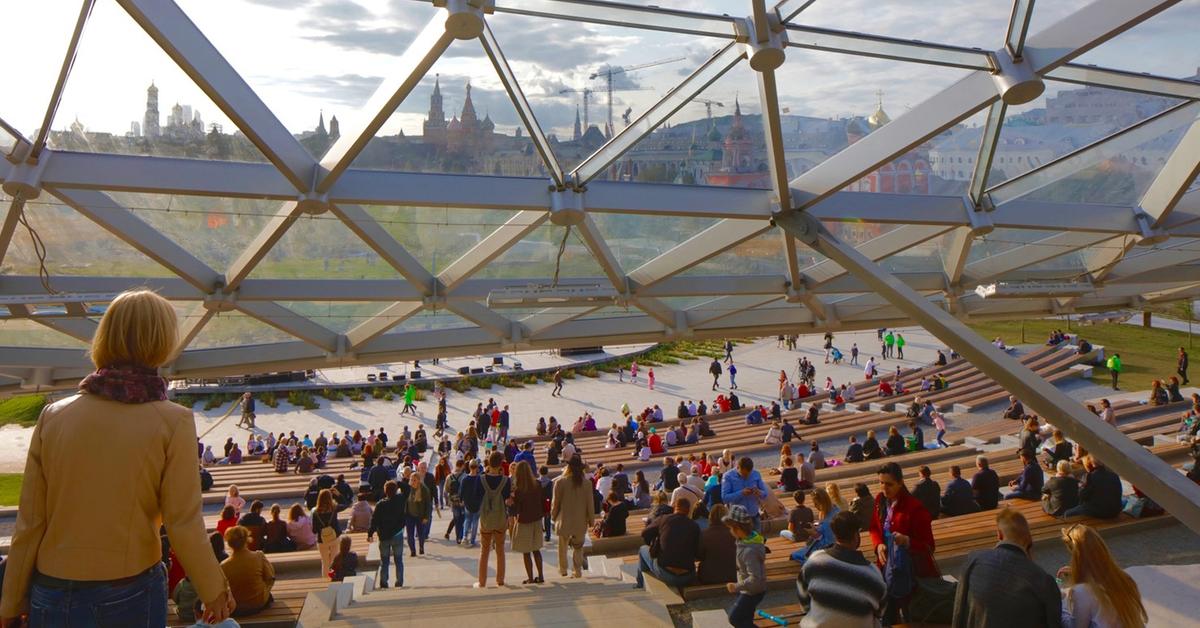 Unique New Park Brings Russia's Diverse Terrain Into The City