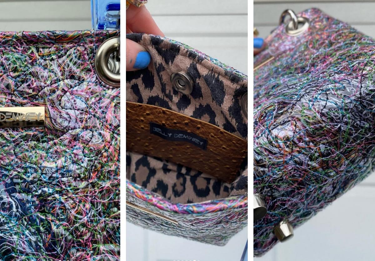 Project Runway's Kelly Dempsey Is Upcycling Thread Clippings Into Bags