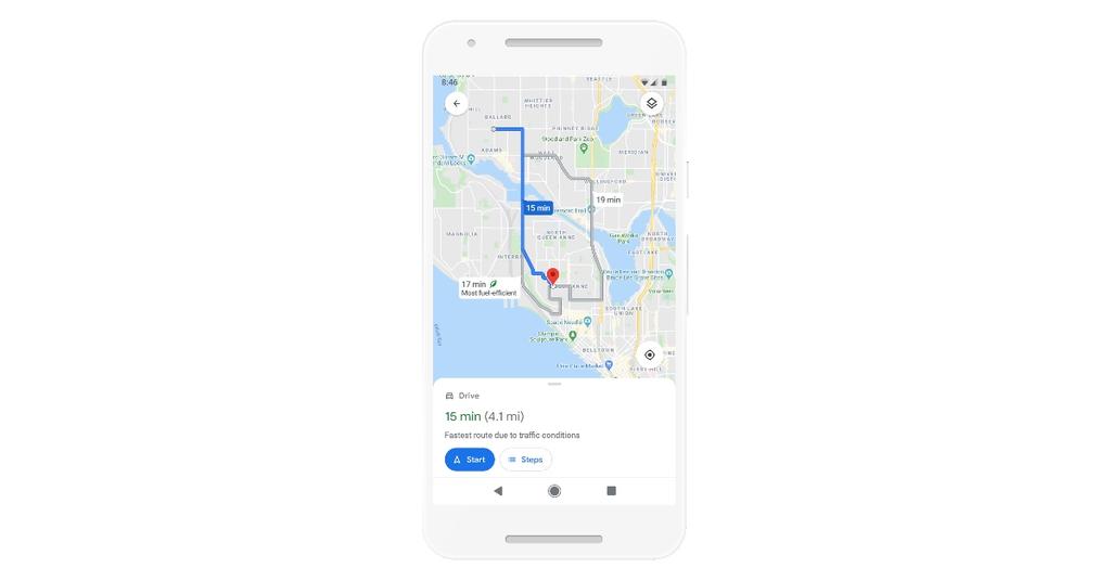 Google Maps Now Promoting Eco-Friendly Travel Options In-App