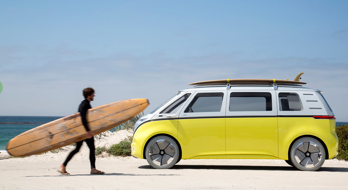 Volkswagon Mini Bus Gets an Electric Upgrae
