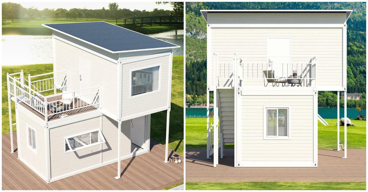 You Can Now Buy a Two-Story Tiny House on Amazon for $30K