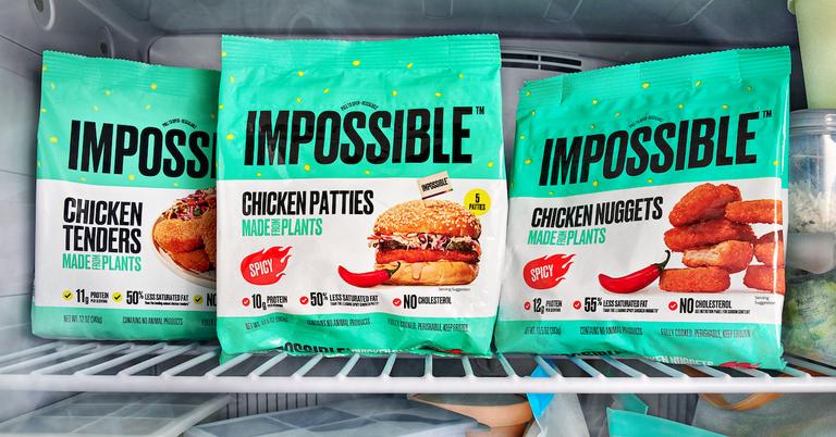 Impossible Spicy Chicken Nuggets, Patties, and Tenders Hit the Market