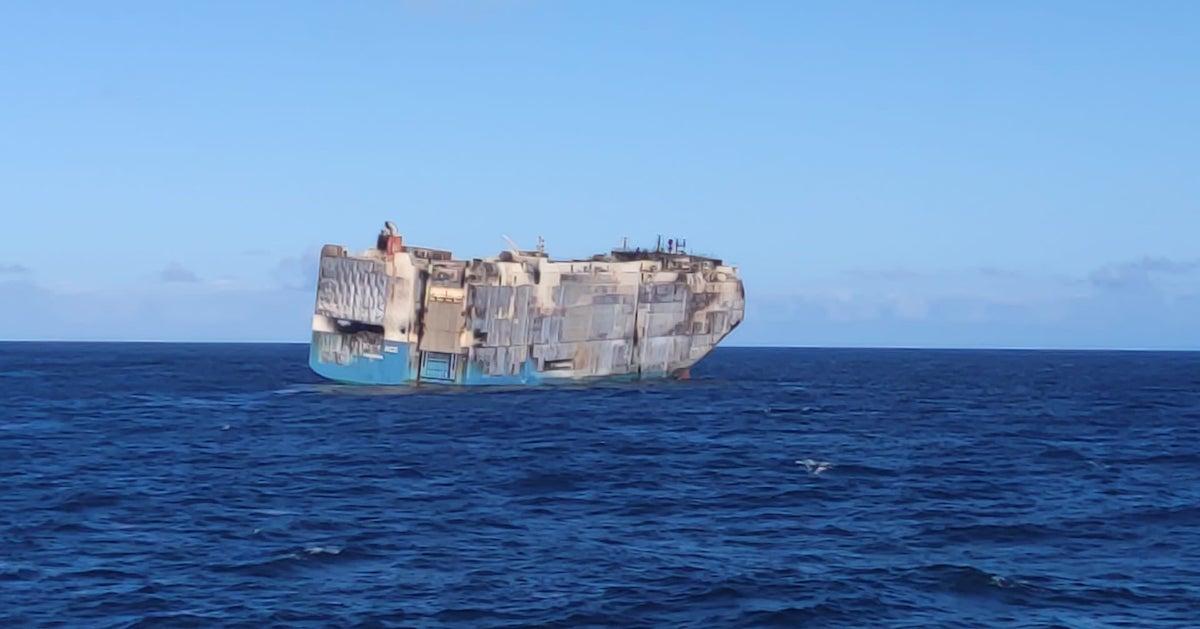 Cargo Ship Sinks With Luxury Cars, Polluting Azores Seabed