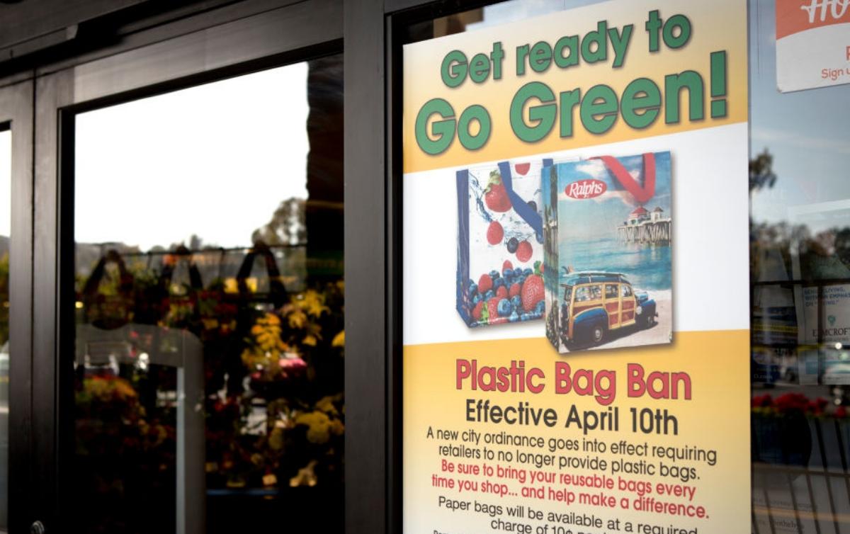 Stores Create Waste With One Plastic Bag Per Item