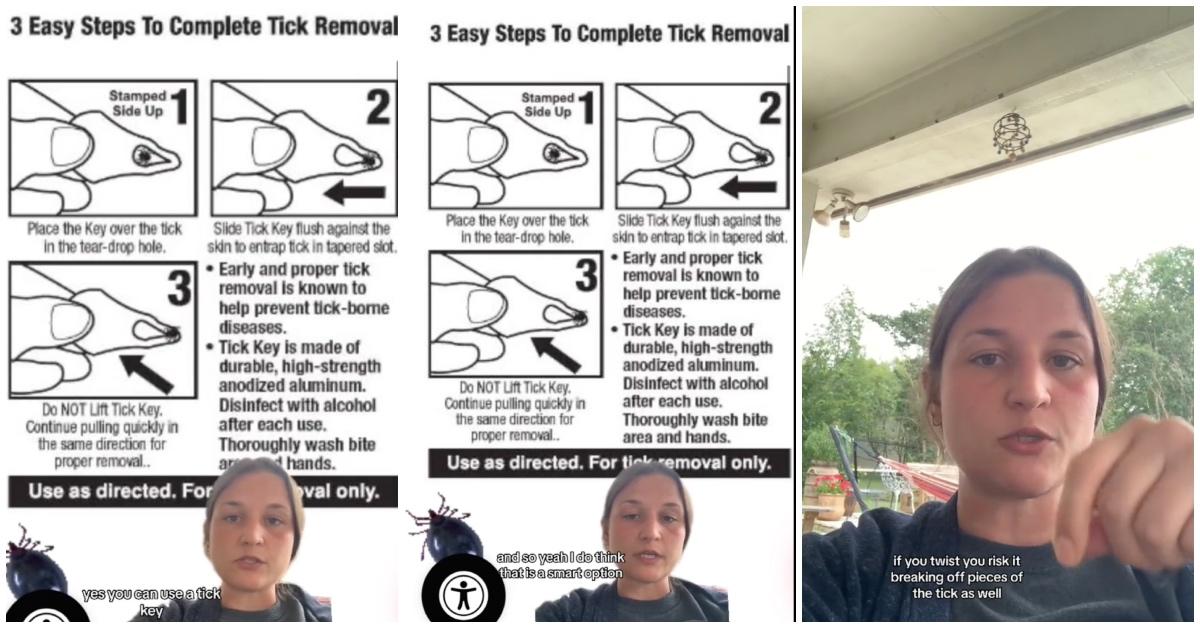 One Woman Warns People on the Proper Way to Remove Ticks