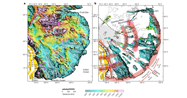 What Is the Hidden Structure Discovery Made in Antarctica?