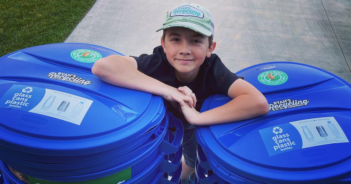 Ryan's Recycling Has Recycled 1.6 Million Bottles, With 12-Year-Old CEO