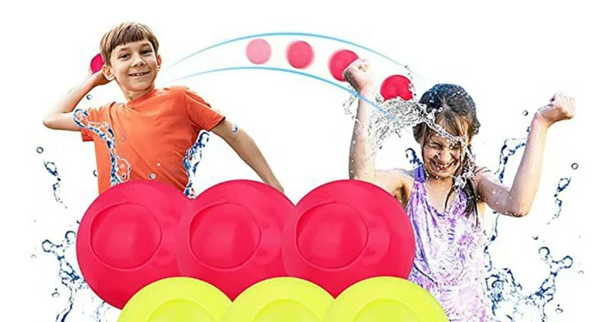You Need These Reusable Water Balloons That Don't Use Magnets