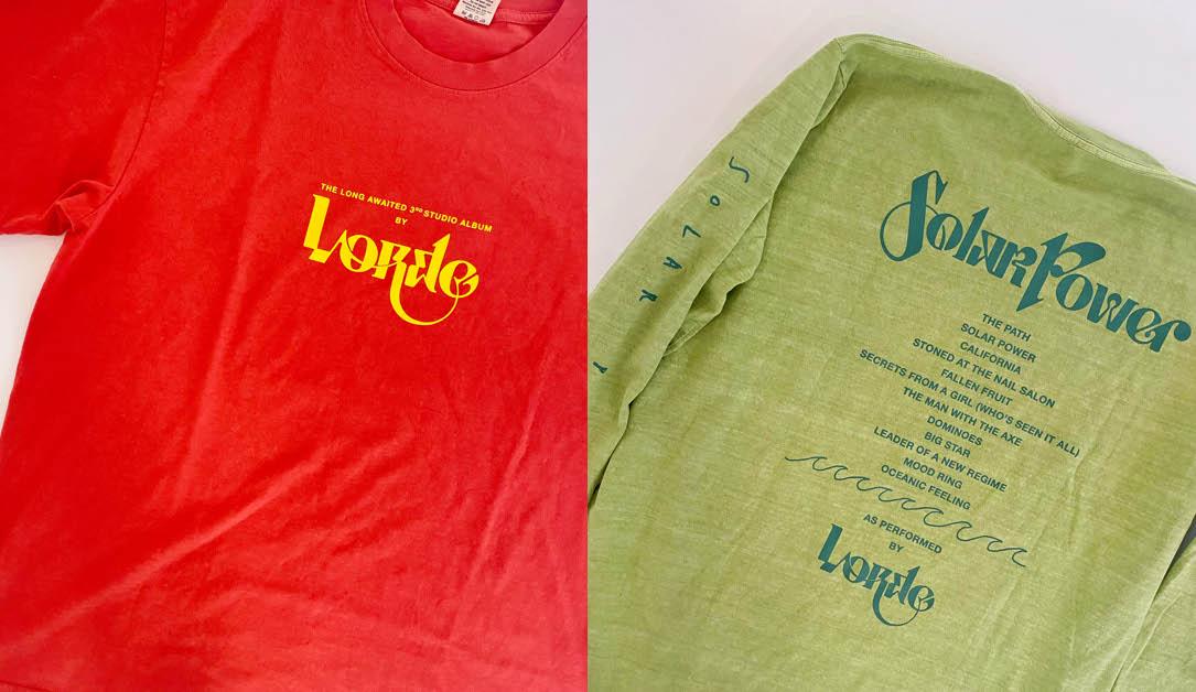 Lorde's ‘Solar Power’ Merch Was Made By a Sustainable Fashion Company