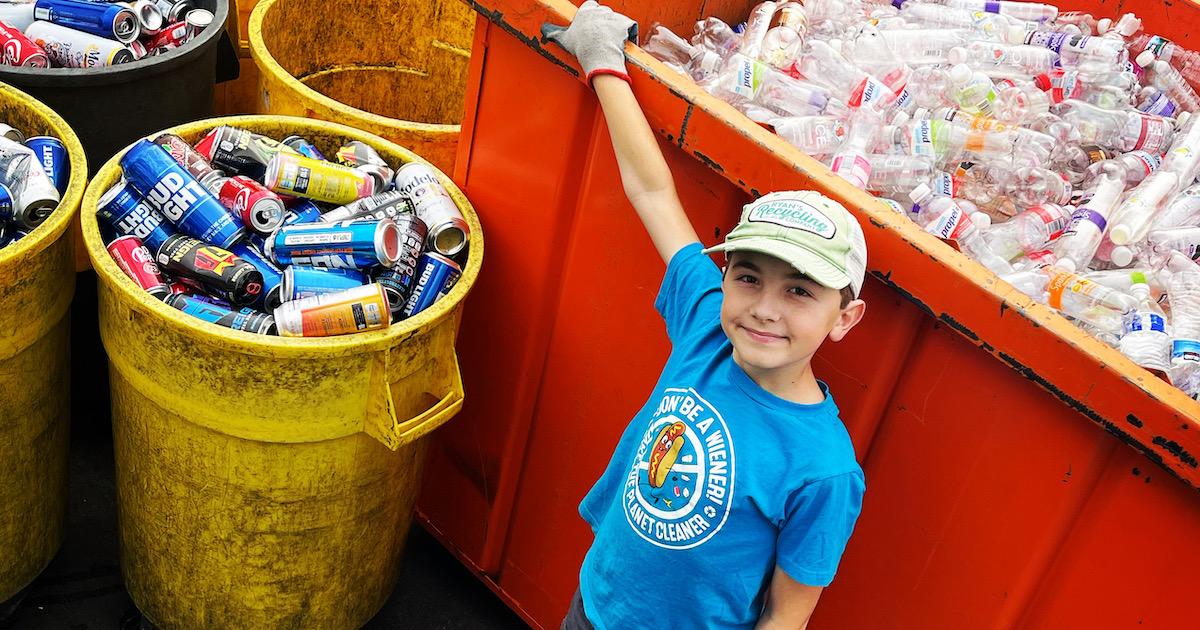 Ryan's Recycling Has Recycled 1.6 Million Bottles, With 12-Year-Old CEO