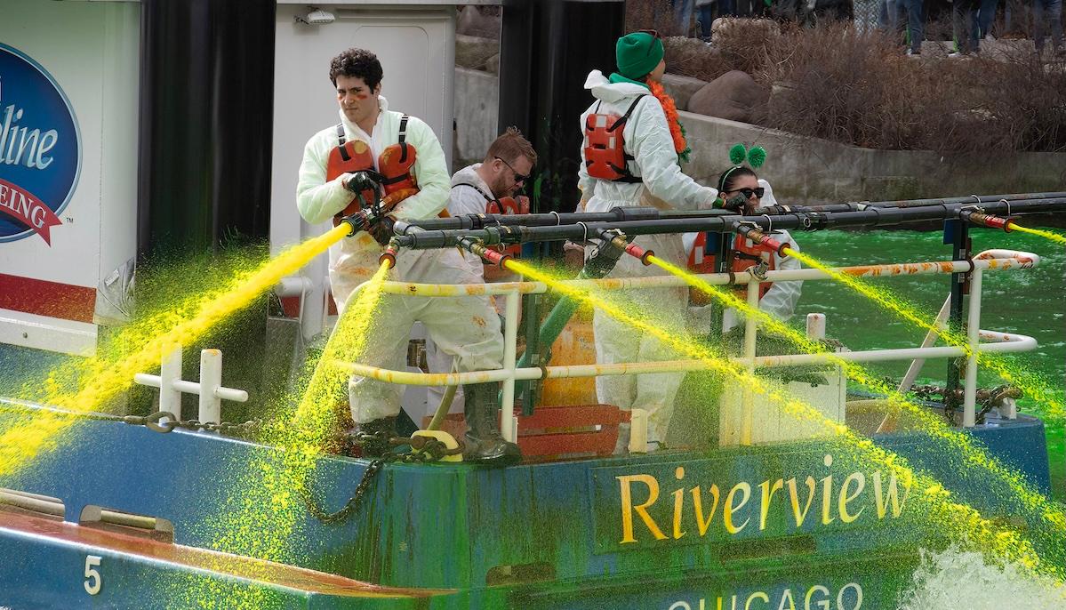 The Environmental Impact of Dyeing Chicago's Green River
