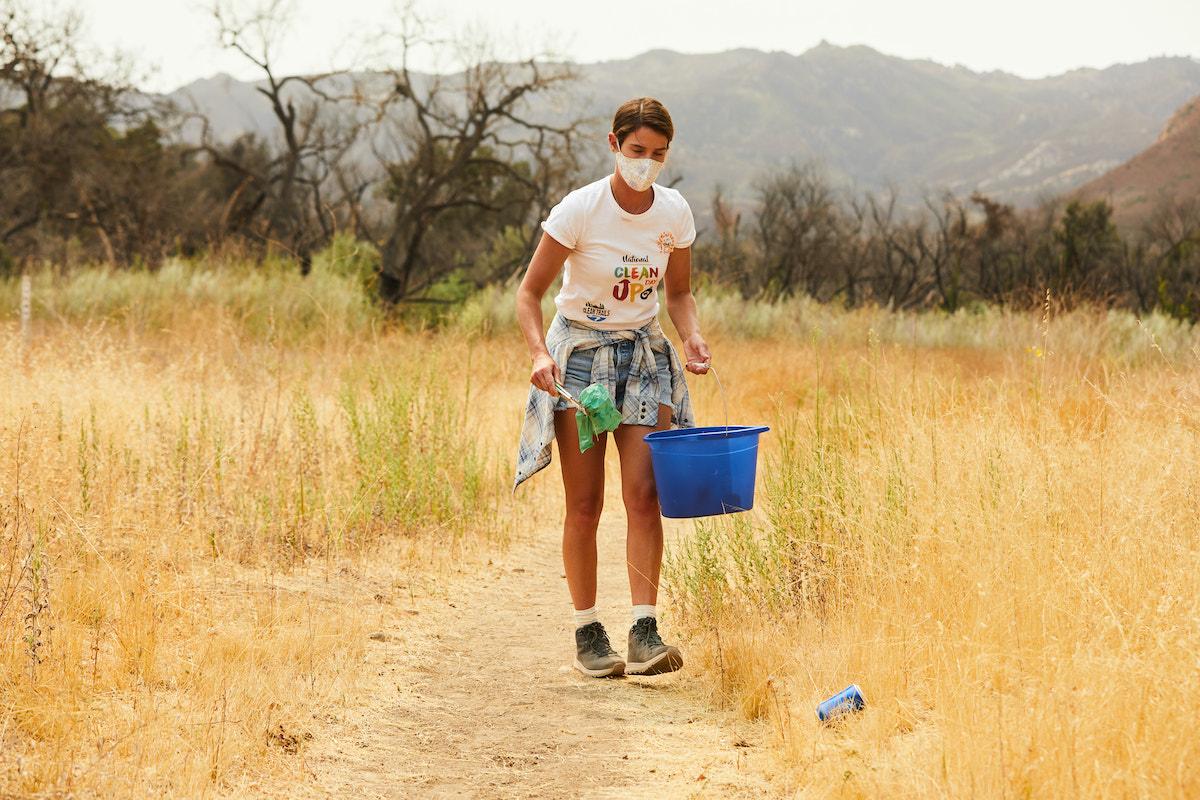 Cobie Smulders Promotes National CleanUp Day to Protect the Planet